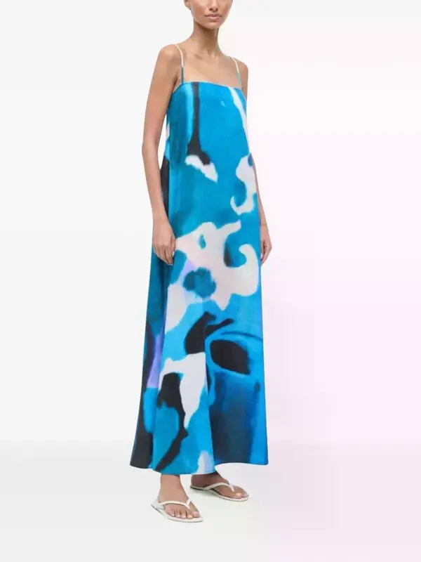 Staud Laura Linen Dress