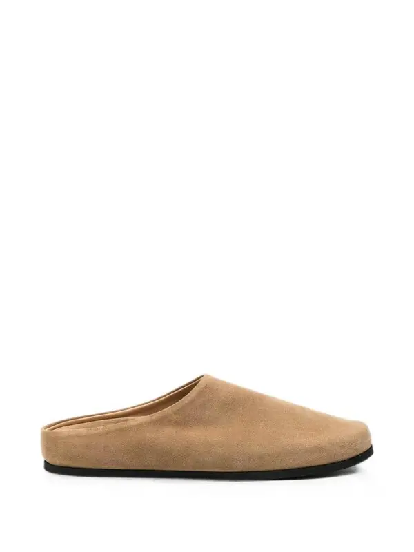 Dear Frances Vico Suede Mules - Neutrals