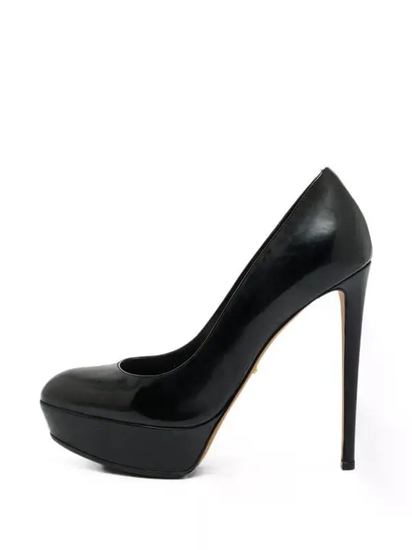 SERGIO ROSSI Platform Pumps - Black