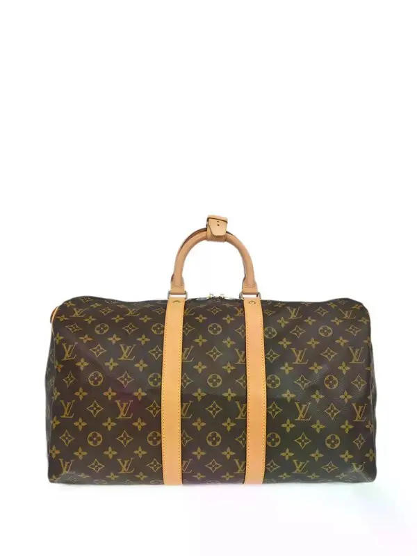 LOUIS VUITTON 2003 Keepall 45 Monogram Holdall - Brown