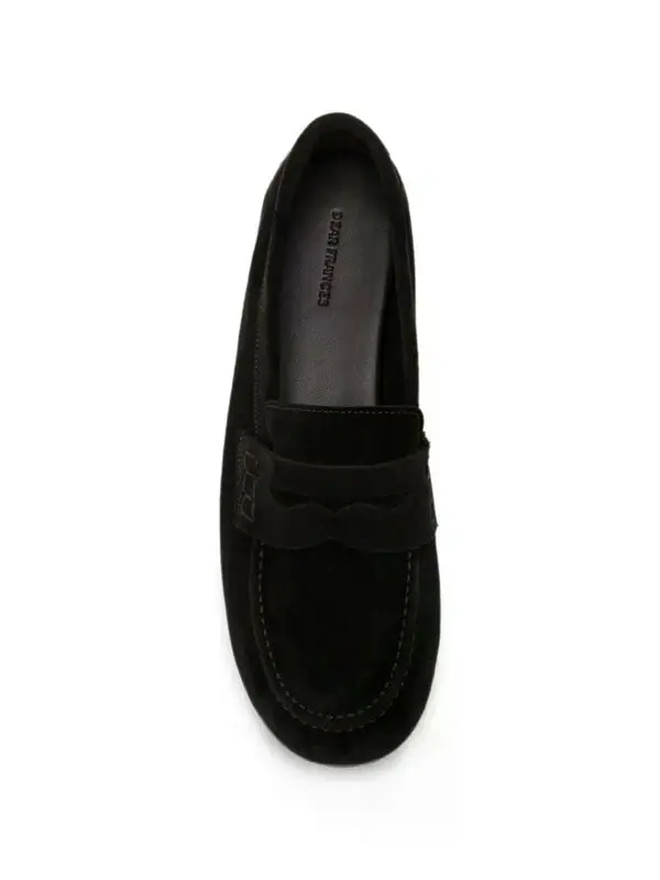 Dear Frances Balla Suede Loafers