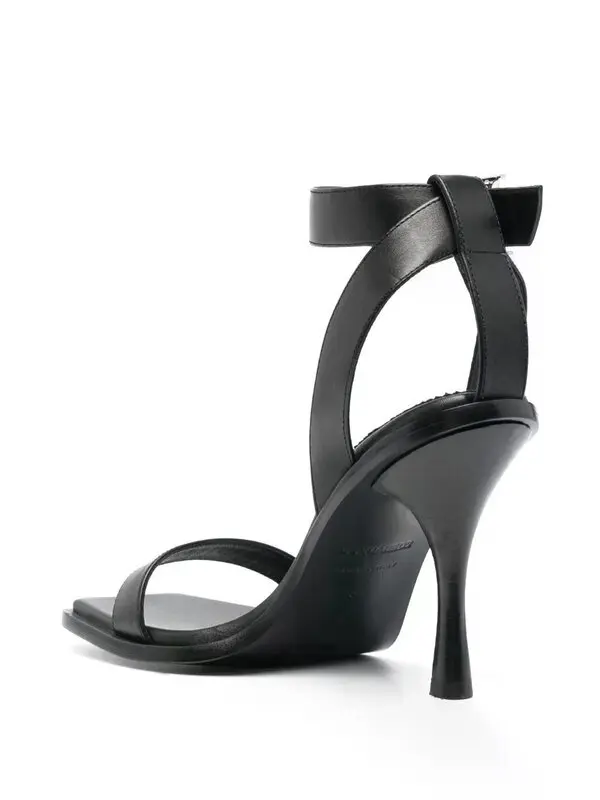 Dsquared2 Buckle 100mm Leather Sandals