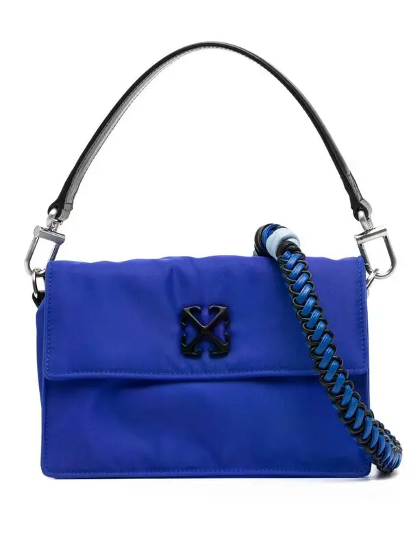 Off-White Arrows Logo-plaque Tote Bag - Blue