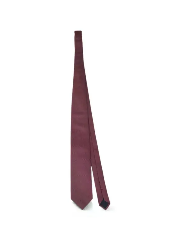Corneliani Micro-patterned Silk Tie