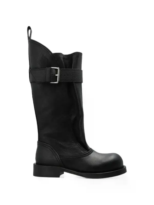 IRO PARIS Buckled Leather Boots - Black