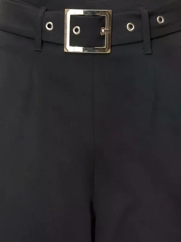 SIMONA CORSELLINI Belted-waist Straight Trousers