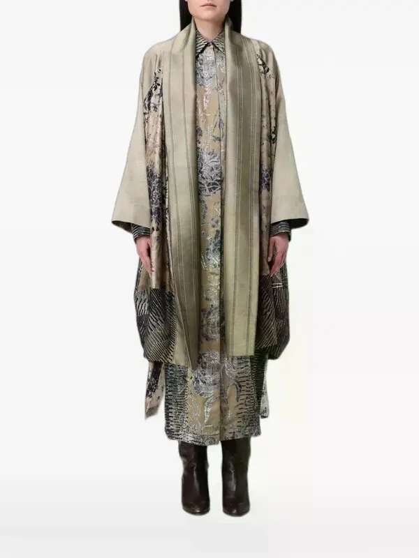 Antonio Marras Patchwork Printed Cape