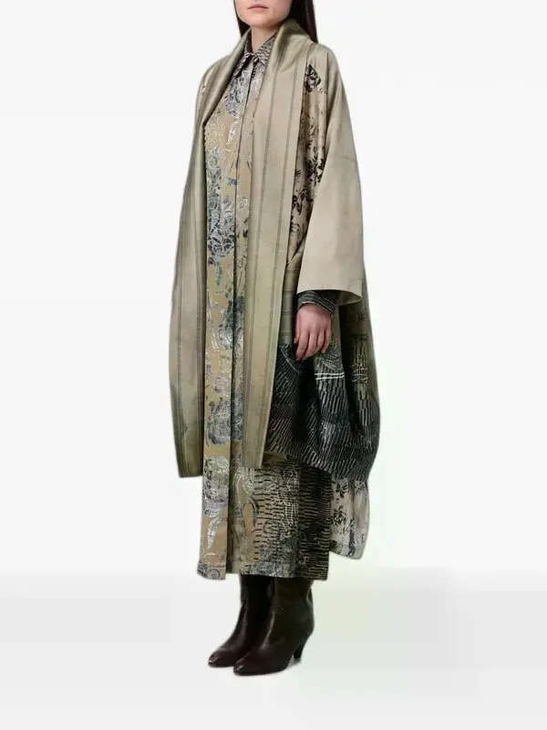 Antonio Marras Patchwork Printed Cape