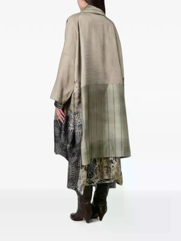 Antonio Marras Patchwork Printed Cape