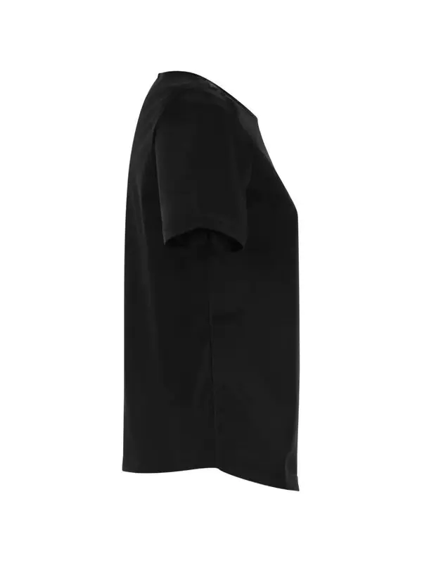 Max Mara Satin Jersey T-shirt - Black