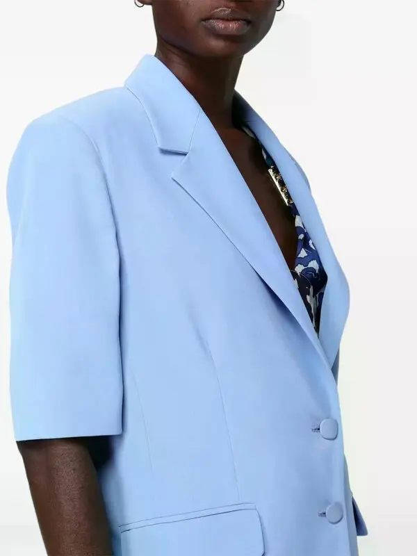 HANITA Short-sleeve Single-breasted Blazer
