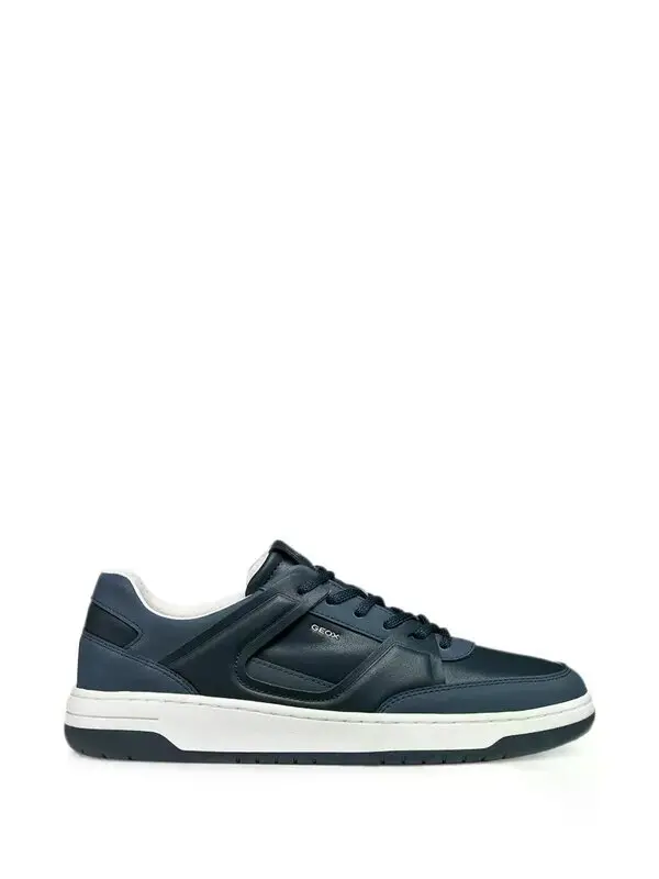 Geox Sedral Court Panelled Sneakers - Blue