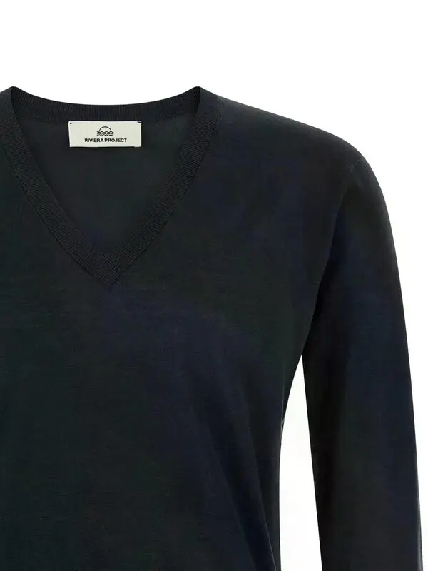 RIVIERA V-neck Cuffed Sweater