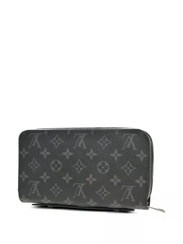 LOUIS VUITTON 2017 Eclipse Zippy Monogram Wallet