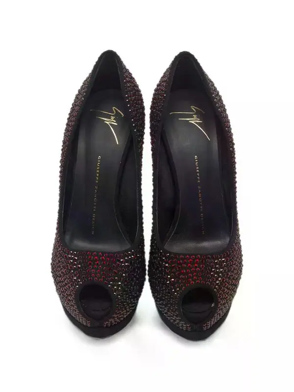 GIUSEPPE ZANOTTI Peep-toe Pumps