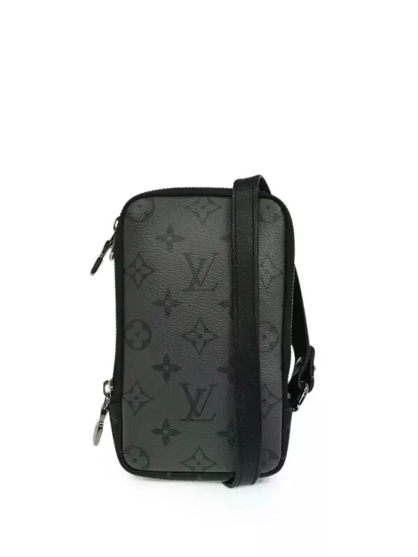 LOUIS VUITTON 2010-2020s Eclipse Monogram Mini Bag - Black