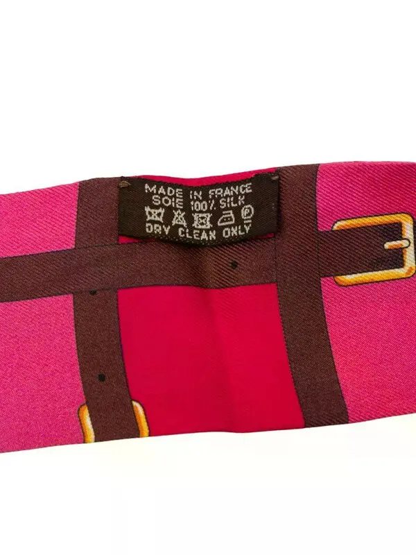 Hermès 2000-2026 Mors A Jouets Silk Twilly Scarf Scarves