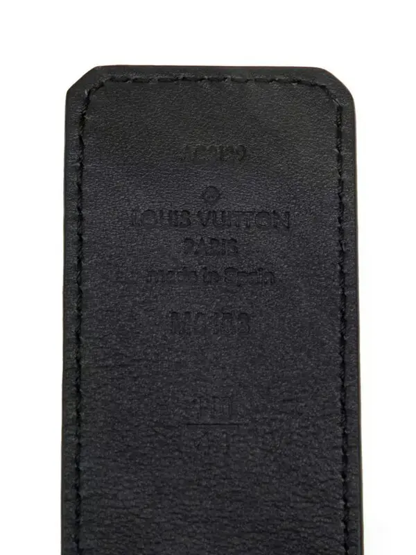 LOUIS VUITTON 2019 Calfskin Mosaic Belt