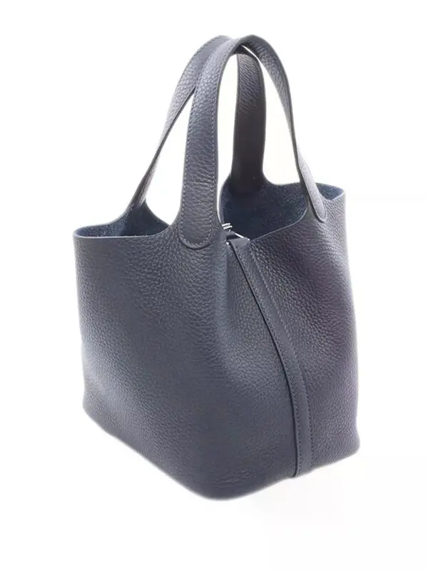 Hermès 2025 Clemence Picotin Lock 18 Handbag - Blue