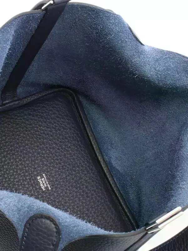Hermès 2025 Clemence Picotin Lock 18 Handbag - Blue