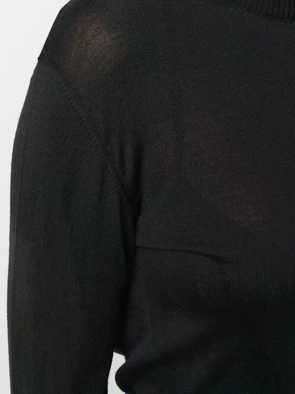 Iceberg Logo Intarsia Virgin Wool Jumper