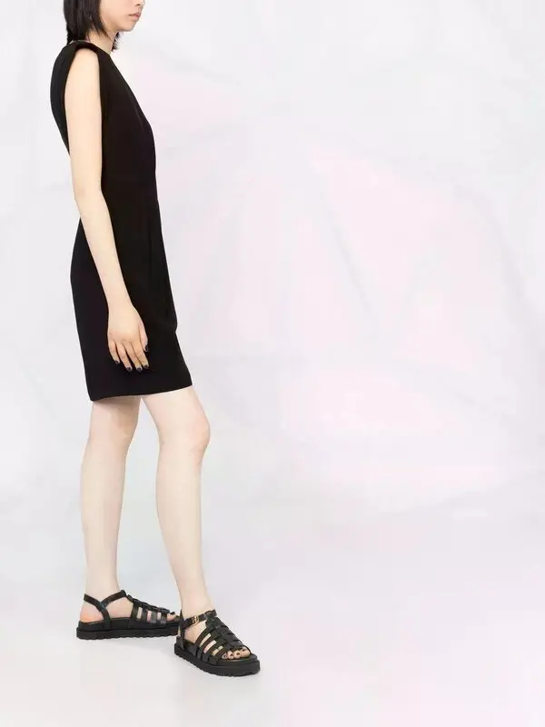 Alberta Ferretti Gathered Detailing Minidress