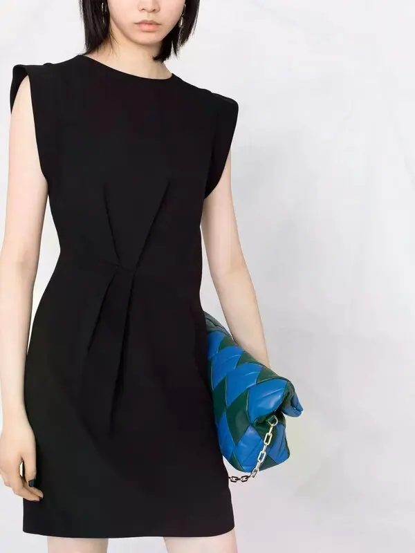 Alberta Ferretti Gathered Detailing Minidress