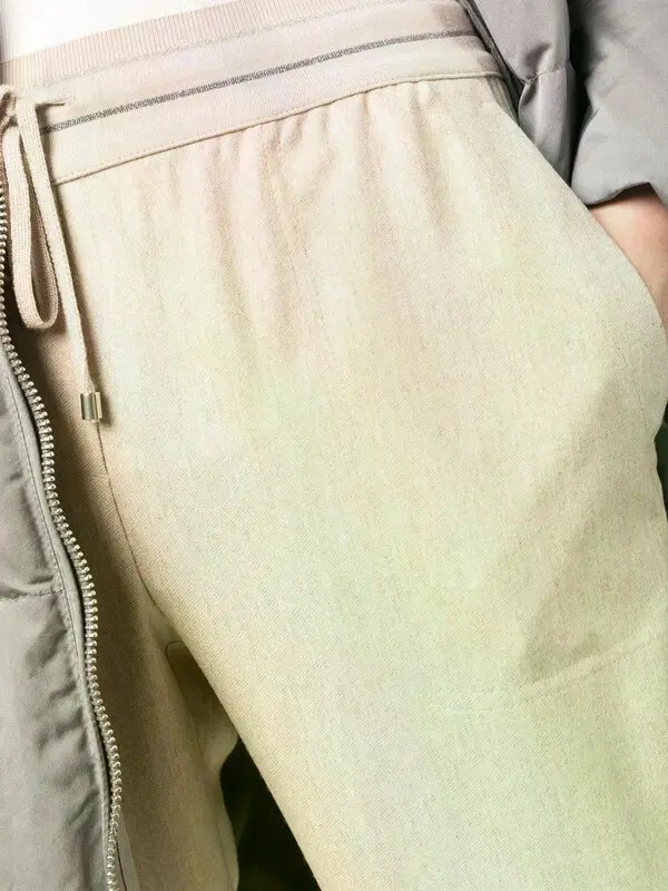 Lorena Antoniazzi Tapered Trousers With Drawstring Waist