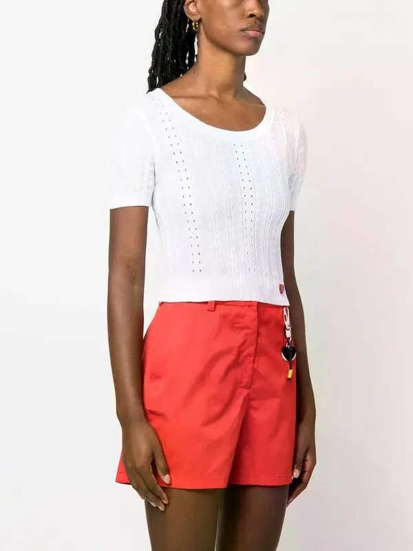 Moschino Logo-plaque Top
