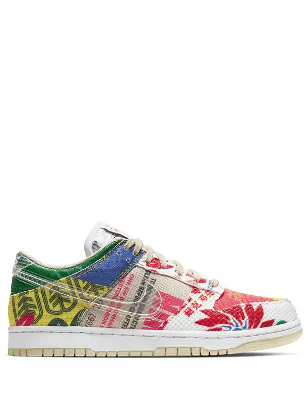 Nike City Market Dunk Low Sneakers - White