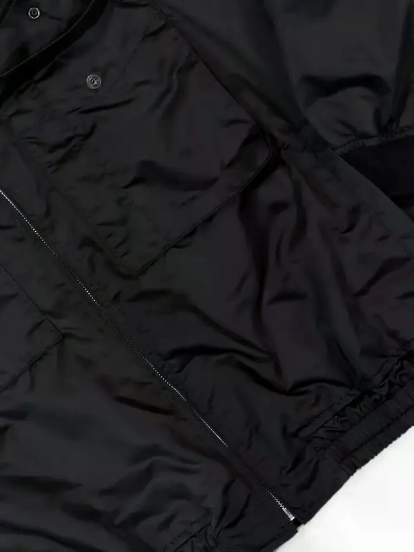 Comme Des Garçons Side-zip Stand-up Collar Jacket