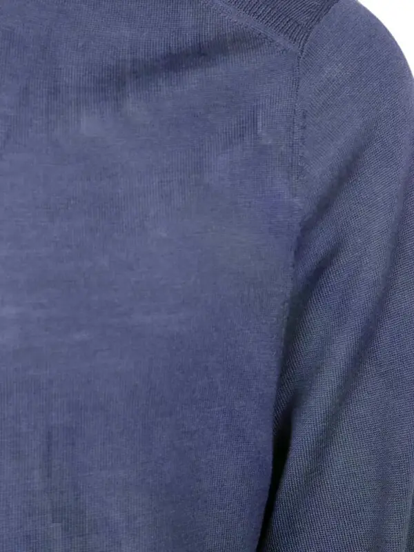 Paul Smith Merino Quarter-zip Sweater