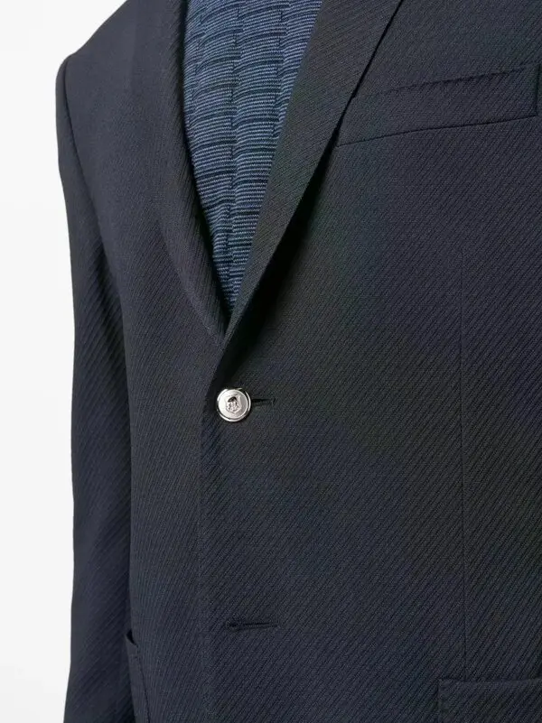 Corneliani Textured-finish Single-breasted Blazer