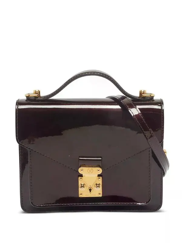LOUIS VUITTON 2014 Bb Monceau Tote Bag - Red