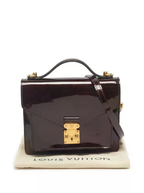 LOUIS VUITTON 2014 Bb Monceau Tote Bag - Red