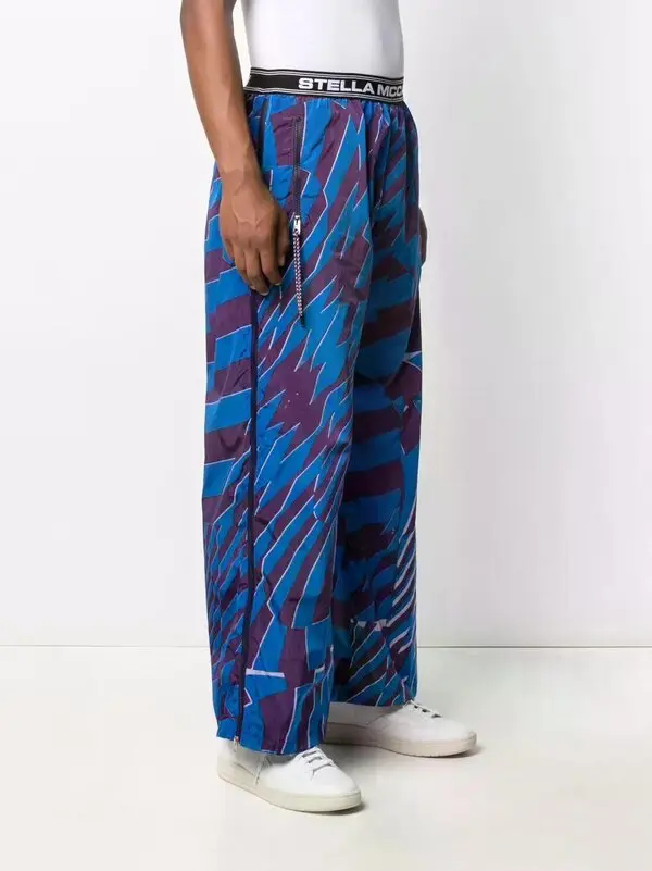 Stella McCartney X Ed Curtis Geometric-print Trousers