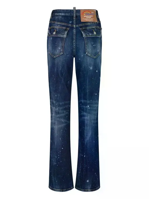 Dsquared2 Twiggy Flared Jeans - Blue