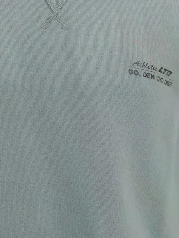 GOLDEN GOOSE Crew-neck Short-sleeved T-shirt