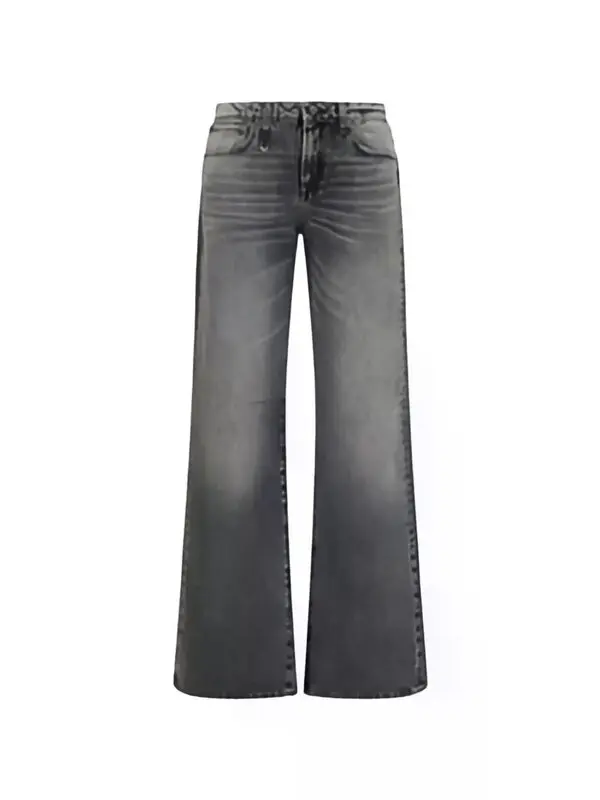 R13 Effie Straight-leg Jeans - Grey