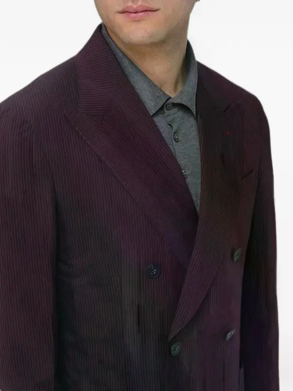 Antonio Marras Pinstripe Double-breasted Blazer