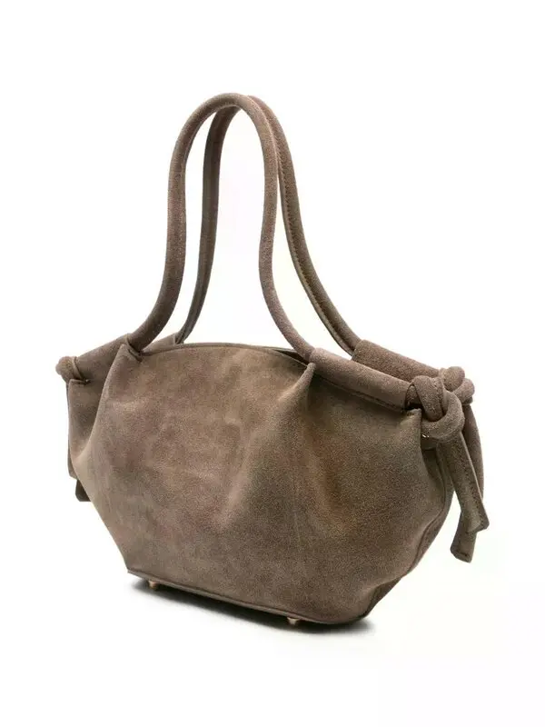 ADRIANNA FERETTI Suede Knot Detail Tote Bag