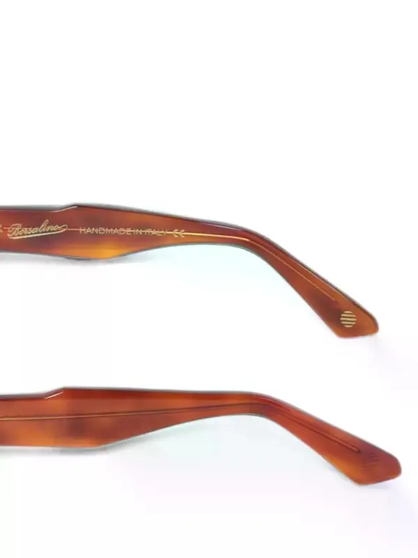 Borsalino X Marcello Rectangle-frame Sunglasses