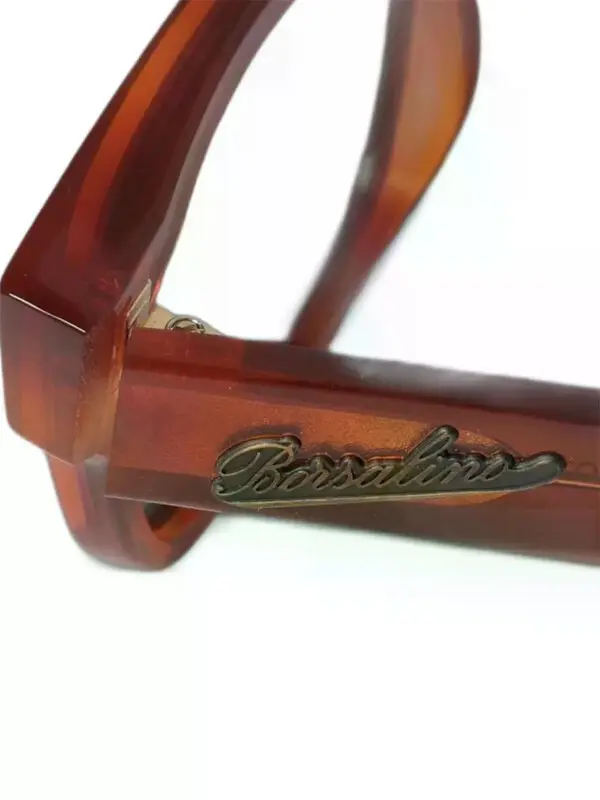 Borsalino X Marcello Rectangle-frame Sunglasses