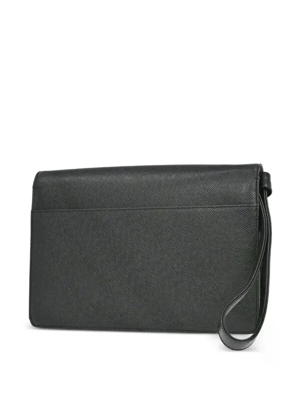 LOUIS VUITTON Taiga Selenga Clutch Bag