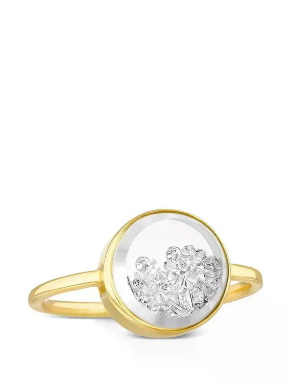 Moritz Glik Baby Diamond Shaker Ring - Gold