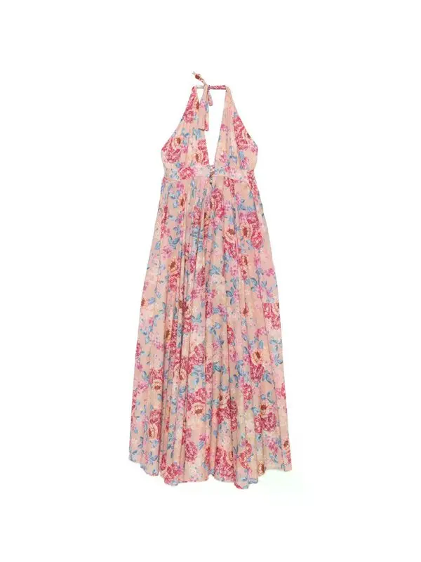 Anjuna Bridget Floral-print Maxi Dress - Pink