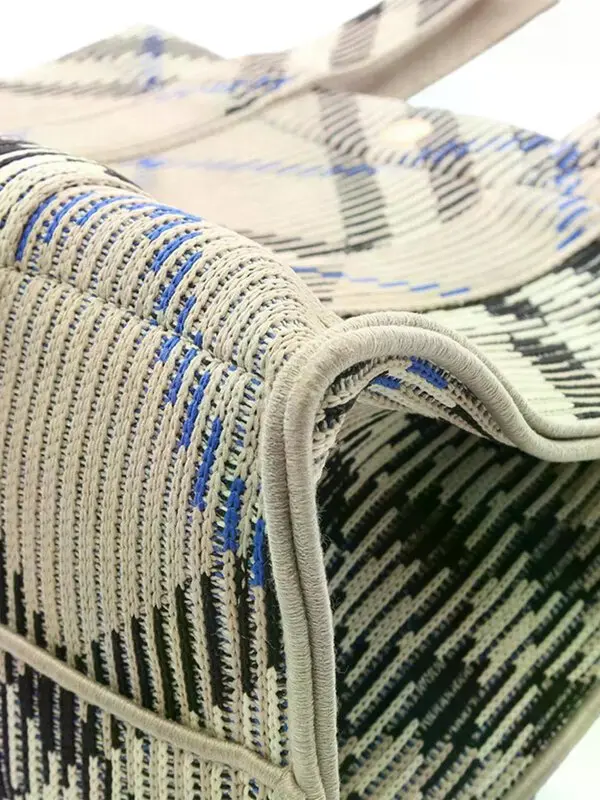 Burberry 2023-2026 Wool Tote Bag