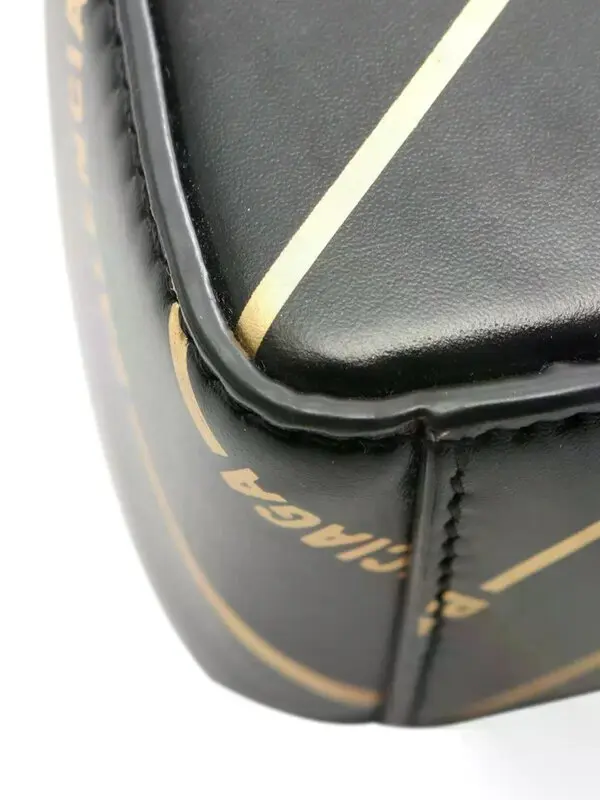 Balenciaga 2018-2026 Leather Logo Box Satchel