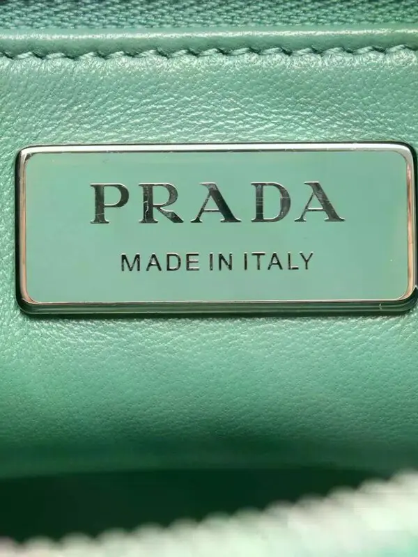 Prada 2026 Nappa Antique Multi Pocket Crossbody Bag - Green