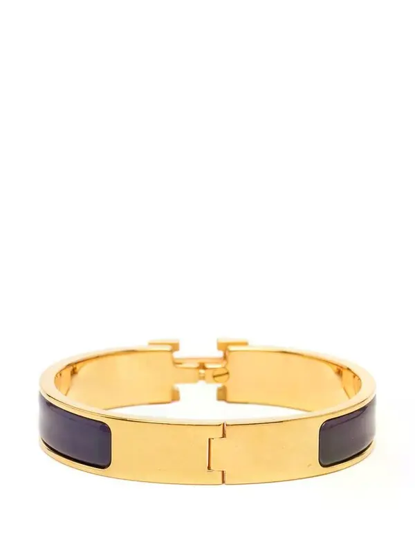 Hermès Enamel Clic H Bracelet Gm